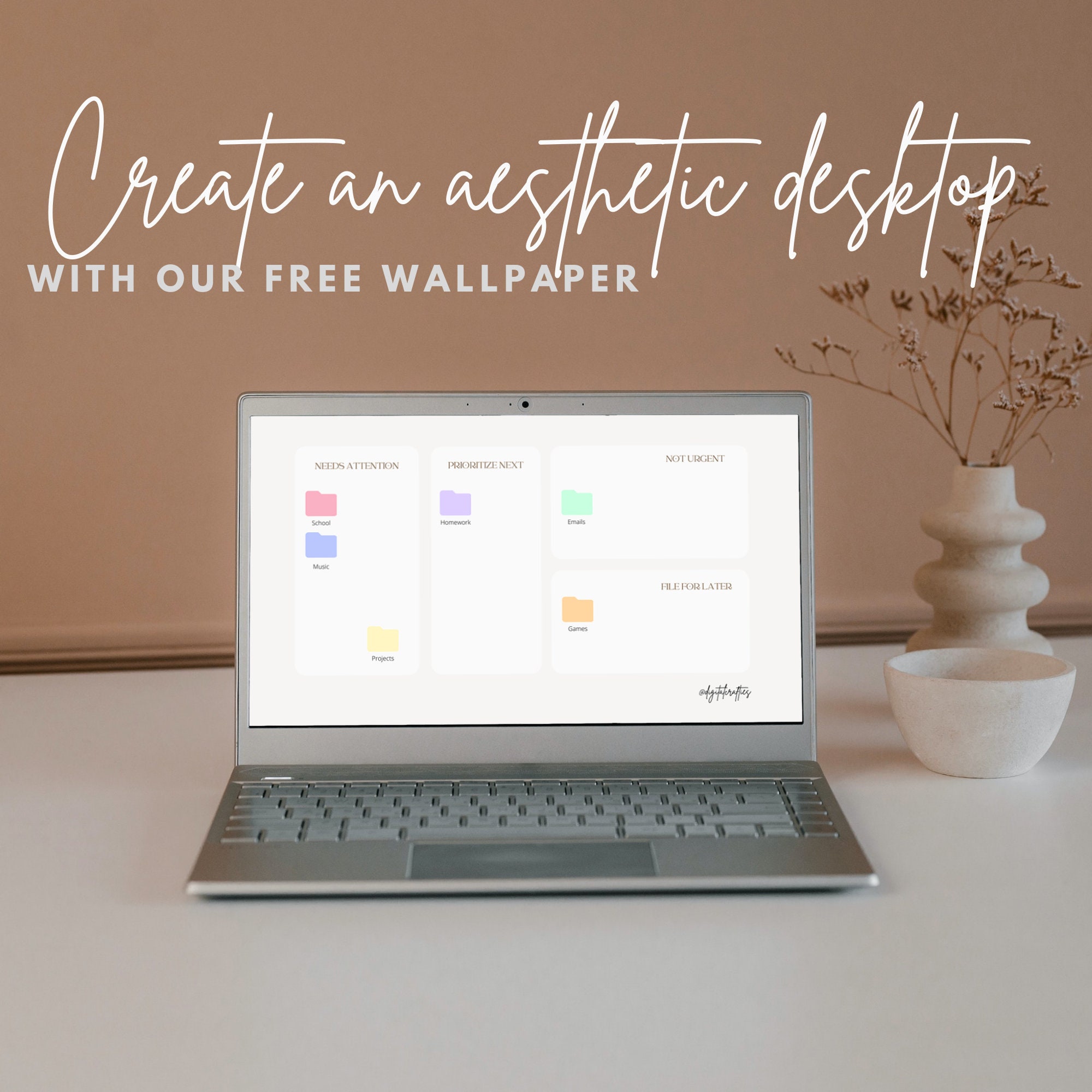 10 Pastel Desktop Icon Folders Set for Mac and Windows Free - Etsy