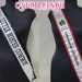 Custom Lace Sash Personalized Sash Customize Sash Embroidery Border ...