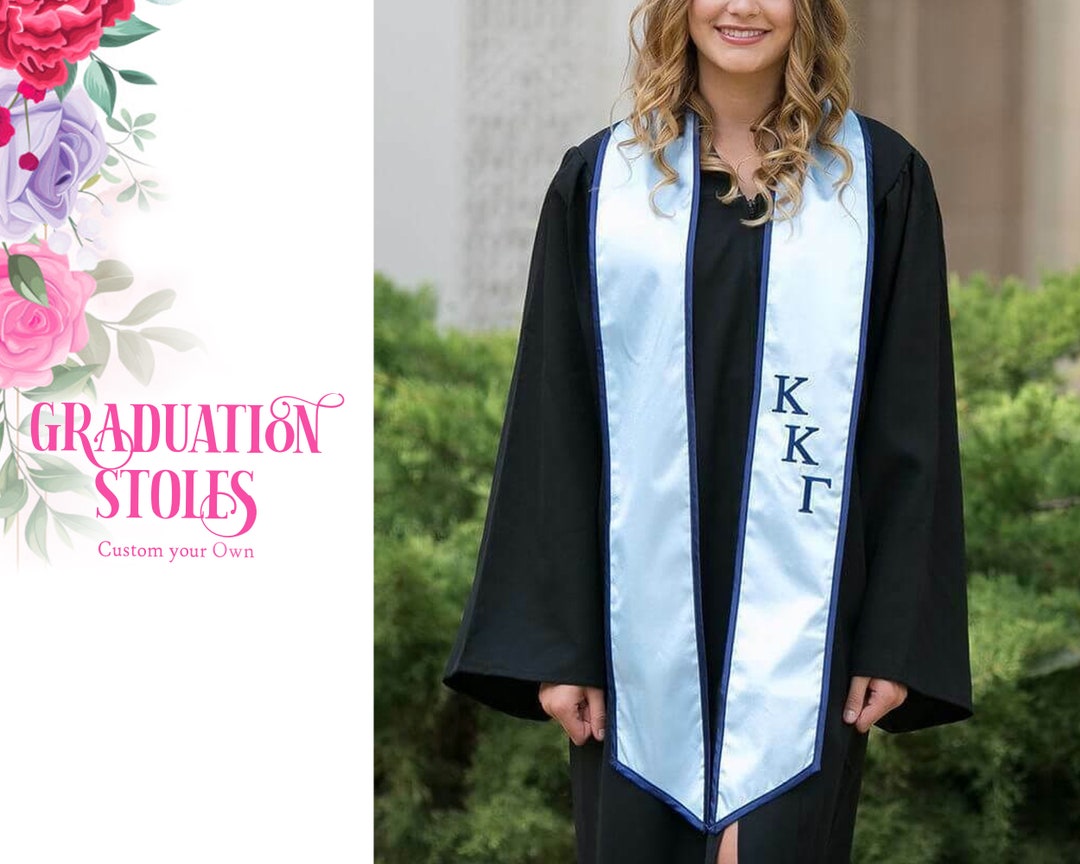 Graduation Stoles Customized Graduation Sash Custom Graduation Sash ...