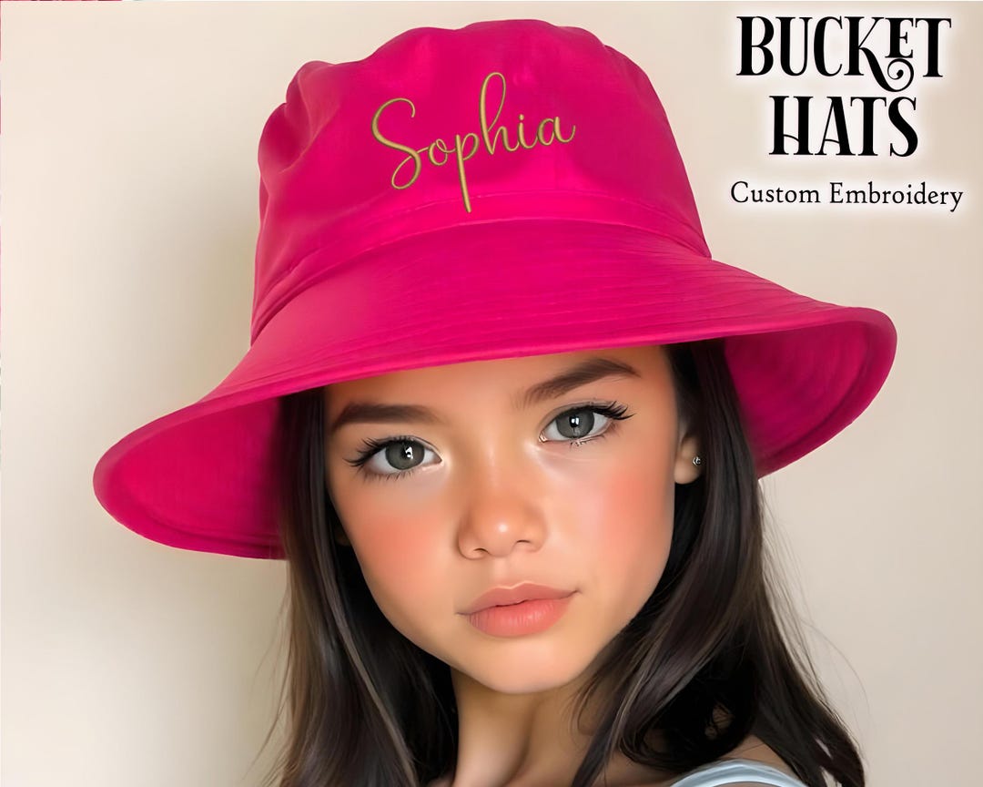Customized Bucket Hat, the Party Bucket Hat, Wedding Bucket Hat ...