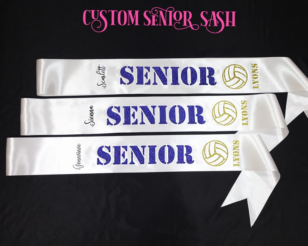 Class of 2024 Senior Sash - Senior Sashes - Graduation Sash - Senior ...
