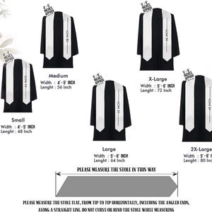 Custom Text Stole | Pageant Sash | Graduation Sash | Embroidery ...