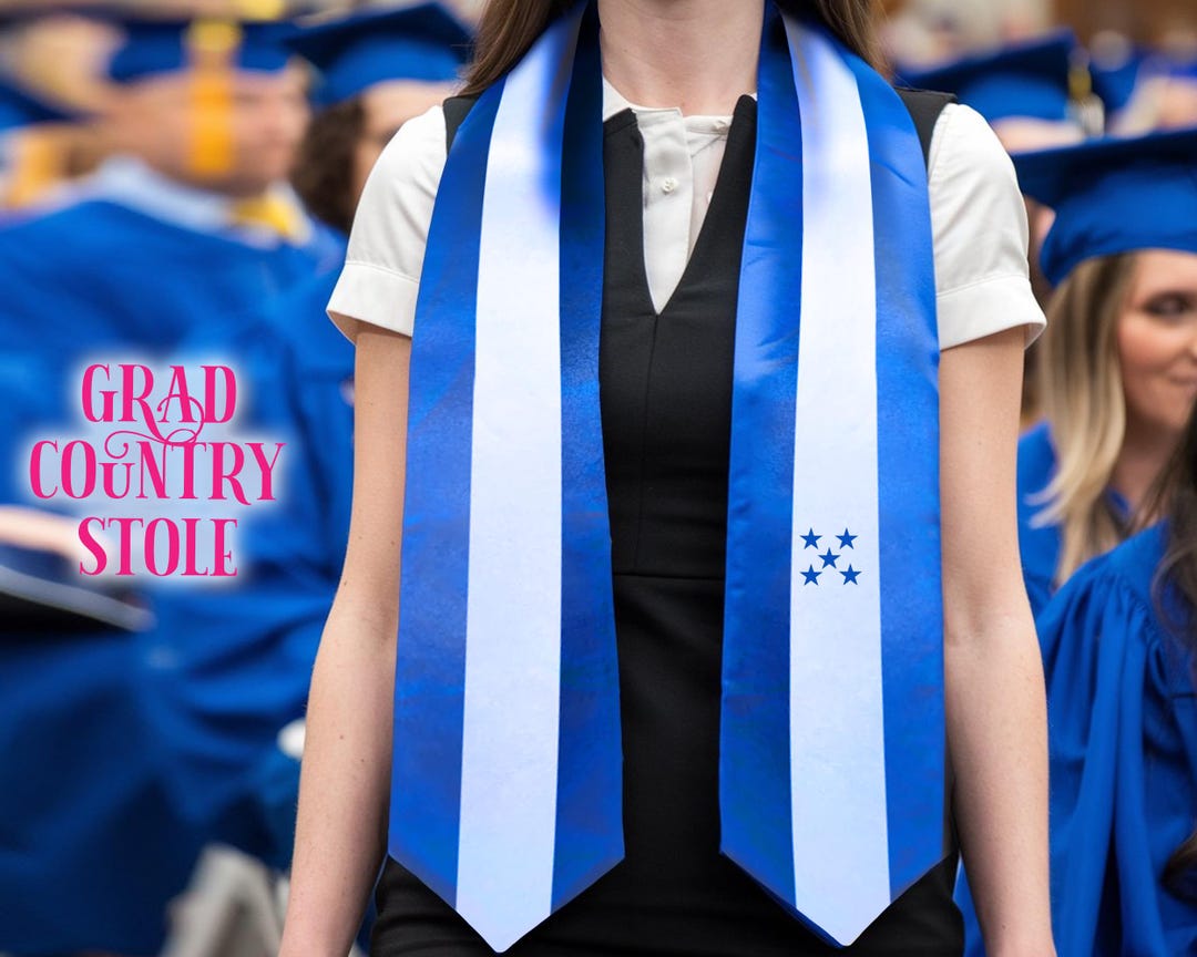 All Mixed Country Flag Graduation Stoles - Graduation Sash - Your ...