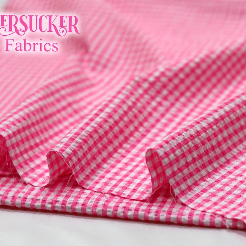 Seersucker Fabric - Etsy