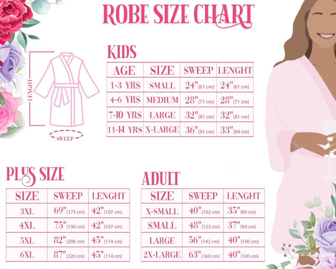 Custom Kids Robe Kimono Robes Bridal Robe Personalized Robe - Etsy