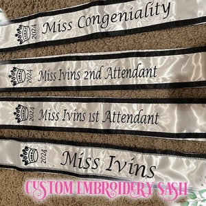 Custom Border Lace Sash Bridal Embroidery Lace Sash Custom Lace Sashes ...