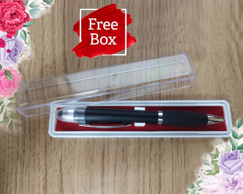 Personalized LED Pen Customized LED Pens With Stylus Custom - Etsy