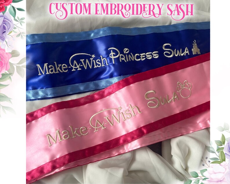 Bridal Embroidery Lace Sash Custom Lace Sashes Customize Sash ...