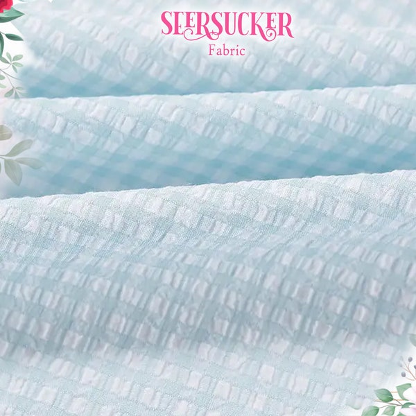 Seersucker Fabric - Etsy