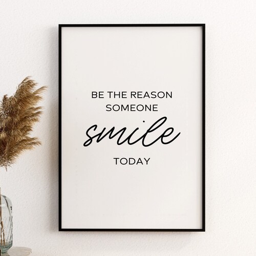 Be the Reason Someone Smiles Today Bulletin Board Classroom - Etsy