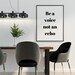 Be A Voice Not an Echo Printable Wall Art, Motivational Quotes Print ...