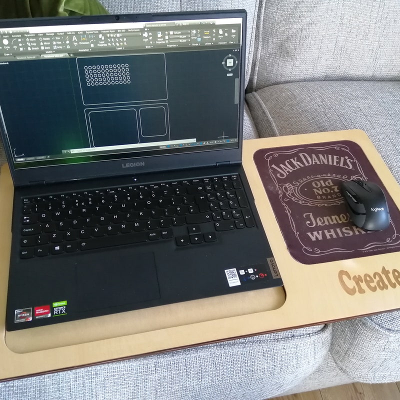 Wood Laptop Tray - Etsy
