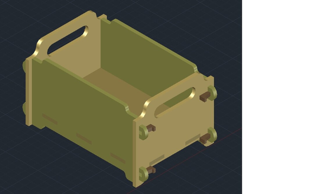 Glueless Storage Box Plans - Etsy