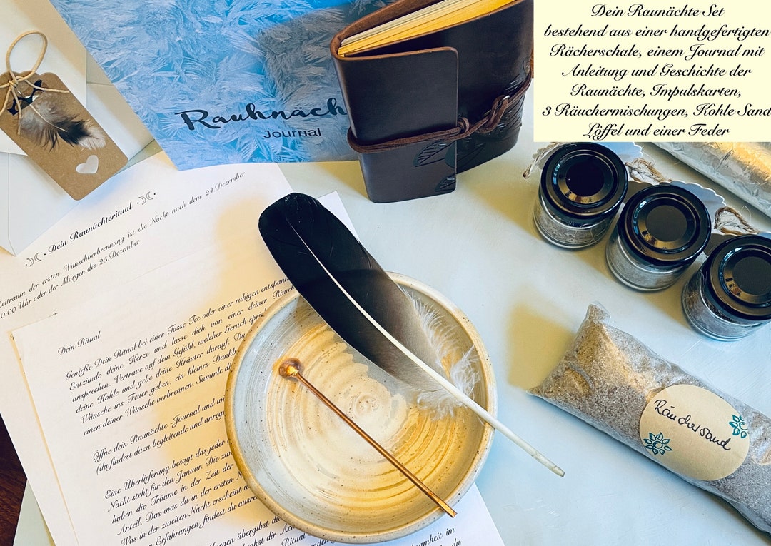 Unique Incense Set Raunächte for the New Year, Ritual Incense, Shamanic ...