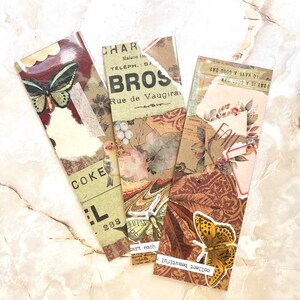 Themed Collage Bookmarks Surprise Grab Bundle Unique Gifts - Etsy
