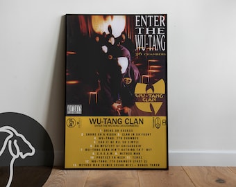 Wu Tang Clan Poster | Etsy
