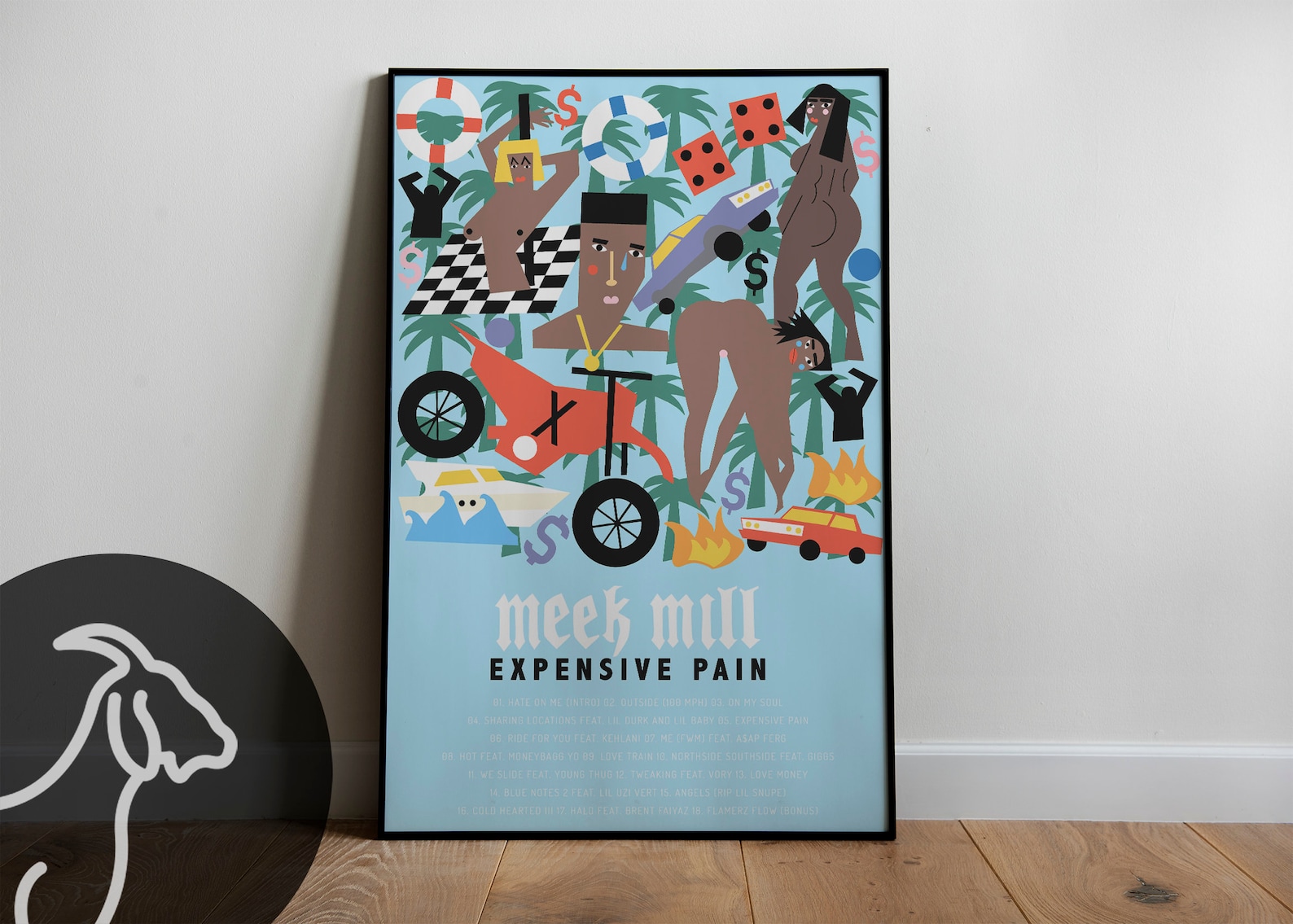 Meek Mill Expensive Pain Poster - Etsy