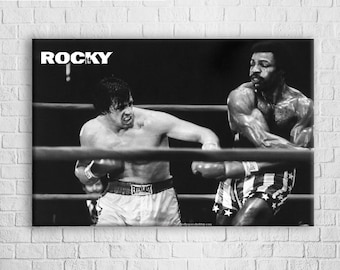 Rocky Vs Apollo Art - Etsy