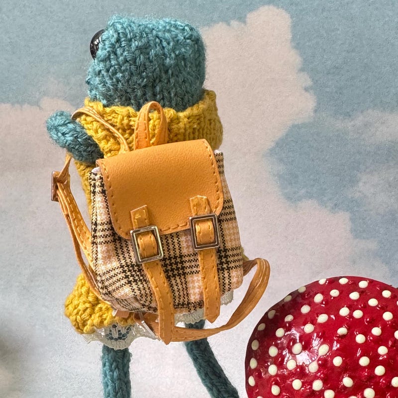 Frog Backpack - Etsy