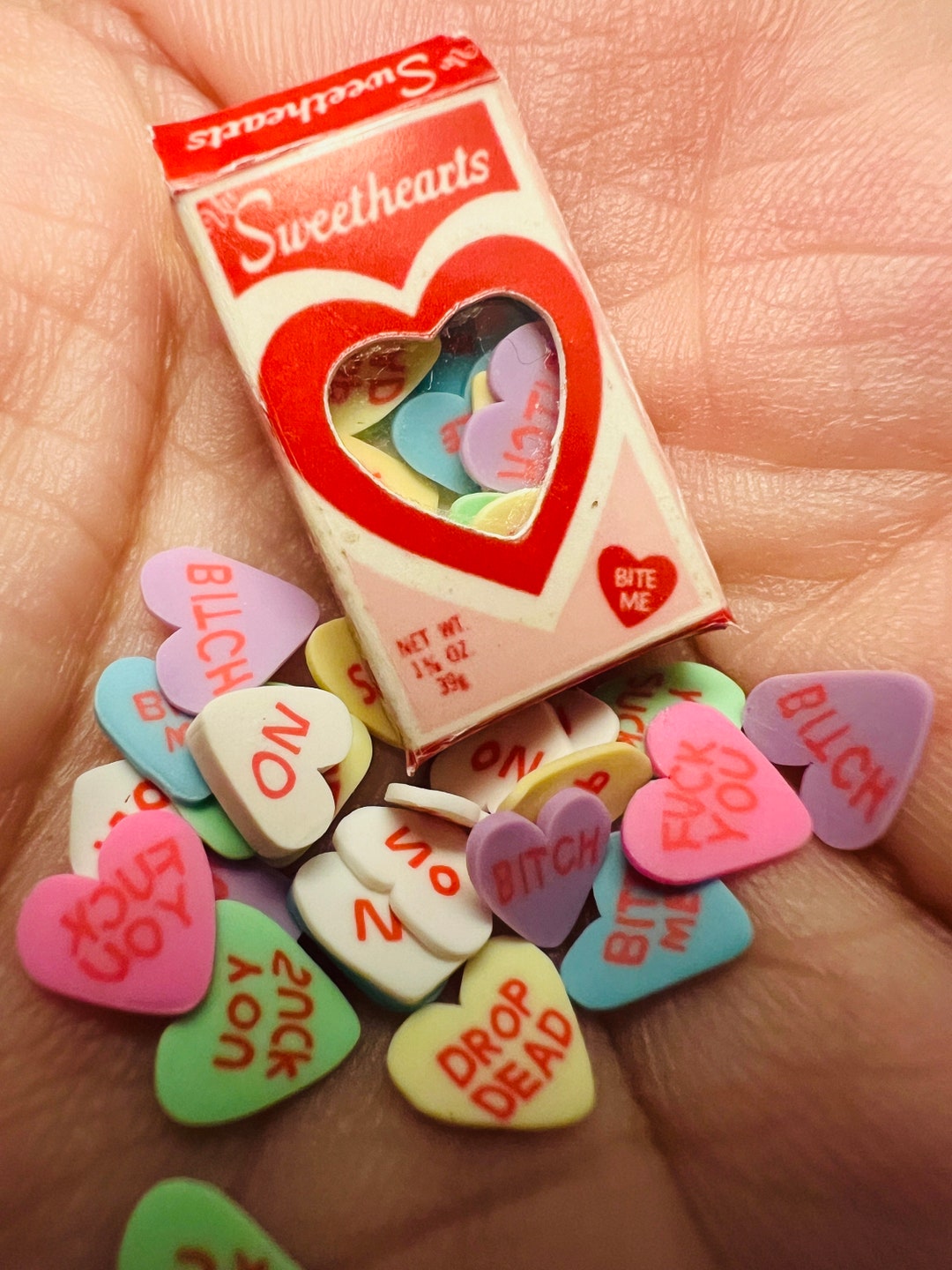 SWEETHEARTS BOX 1/6 Anti Valentine's Day Mini Dollhouse Sweetheart ...