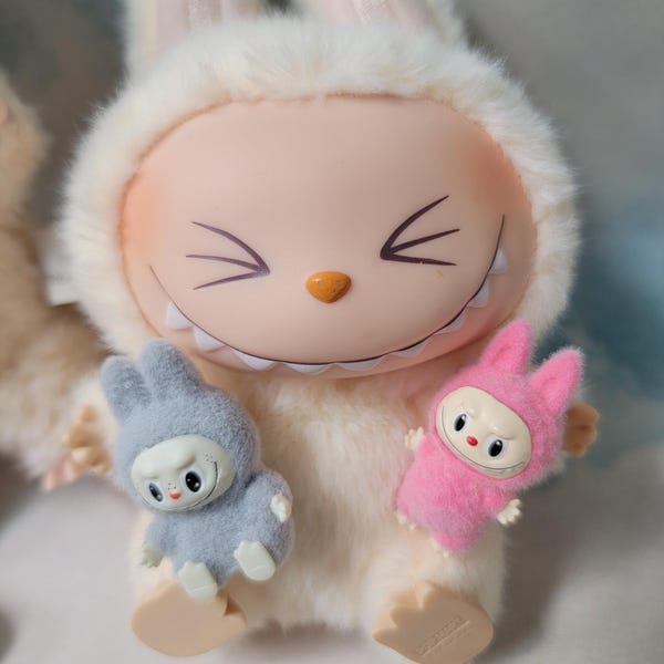 Blue Labubu Dolls - Etsy