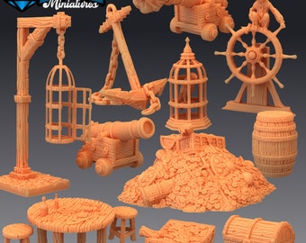 28mm Pirate Ship - Etsy