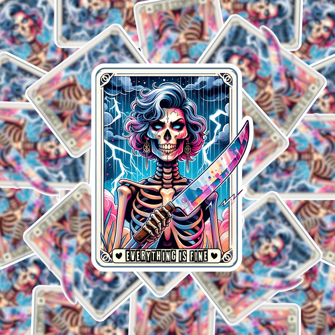 Everything Is Fine Tarot Card