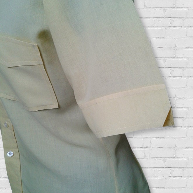 1970s Brutus Trimfit Shirt Yellow Brutus Trimfit Skinhead Suedehead ...