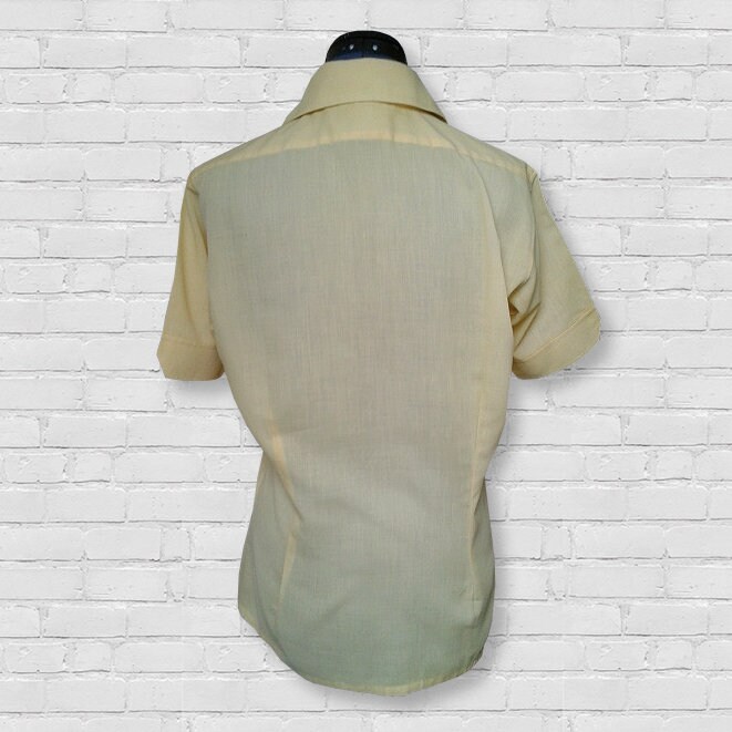 1970s Brutus Trimfit Shirt Yellow Brutus Trimfit Skinhead Suedehead ...