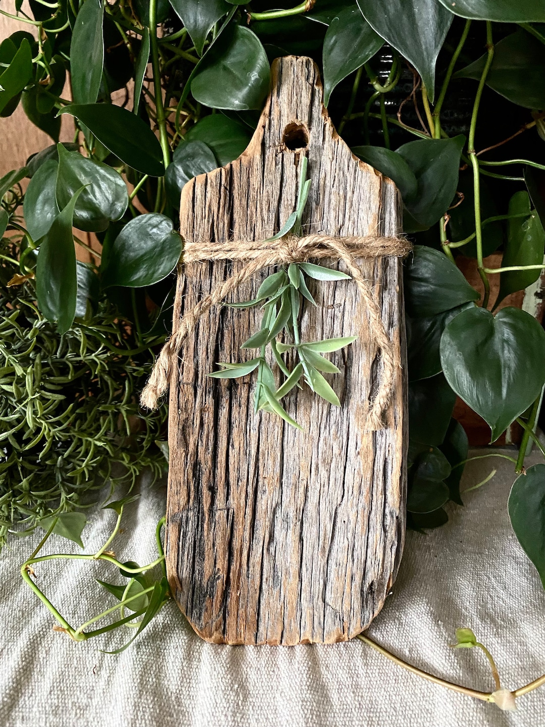 Small Handmade Rustic Barn Wood Bread Board, Reclaimed Wooden Bread ...