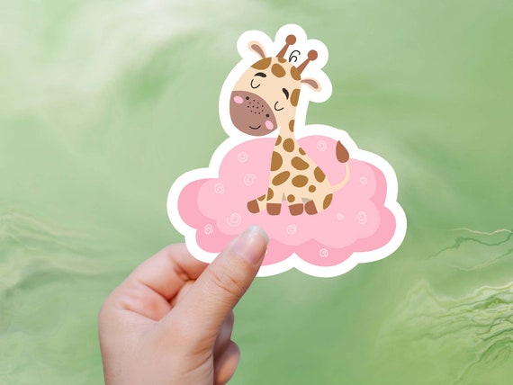 Cute Giraffe Stickers Svg Laptop Stickers Png Stickers - Etsy