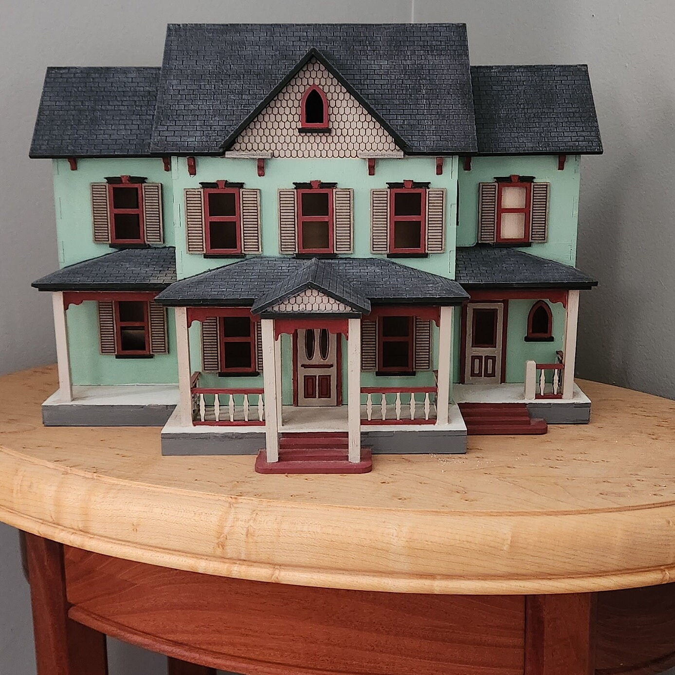 1:48 Dollhouse Kit, 2 Storey Dollhouse, hyde House - Etsy