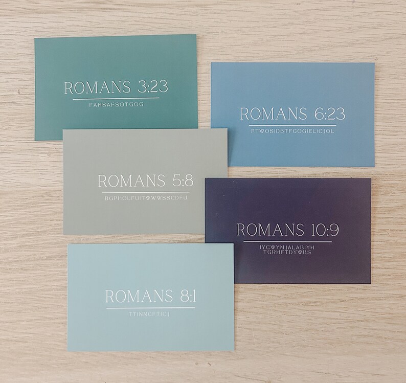 Romans Road Memory Card Pack - Etsy