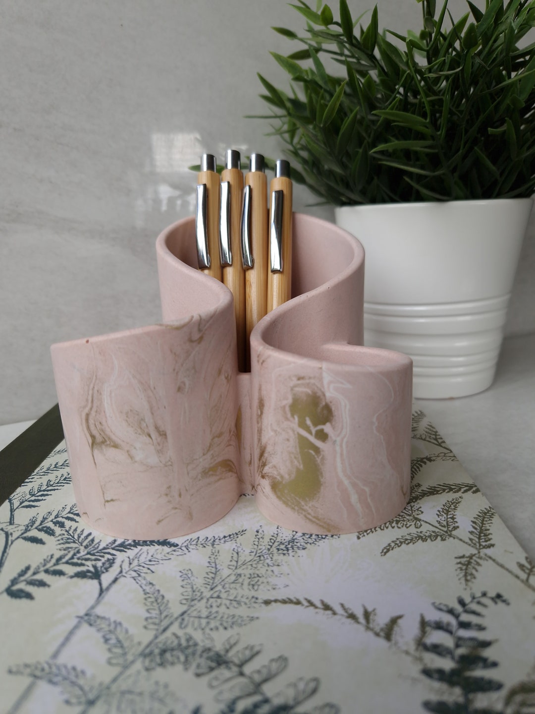 Large Desk Storage Pot Pen Holder Desk Tidy Stationary Organiser - Etsy