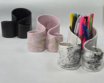 Large Desk Storage Pot Pen Holder Desk Tidy Stationary Organiser - Etsy UK