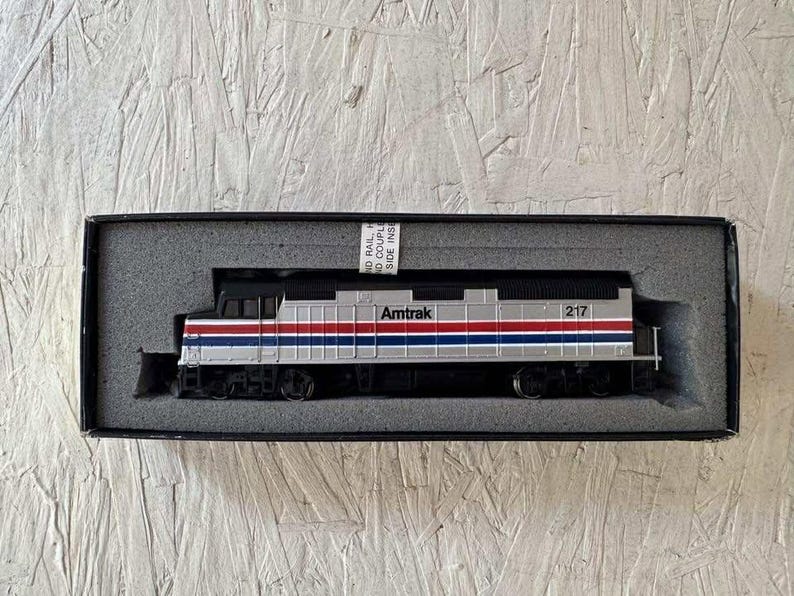 Ho Bachmann F40ph Diesel Locomotive Amtrak Phase II #217 - Etsy