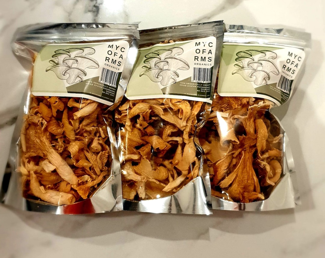 Dried Oyster Mushrooms 3 Packs - Etsy