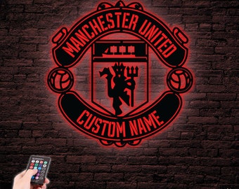 Manchester United Led - Etsy
