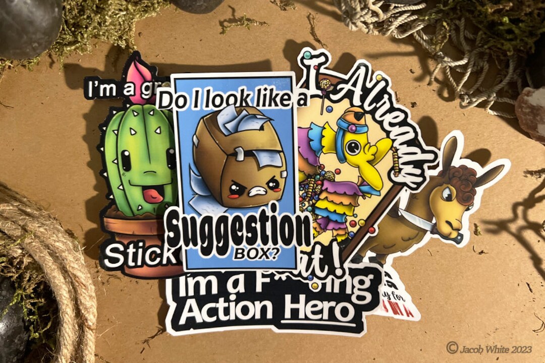 Snarky Sticker Pack Sassy Sticker Animal Sticker Attitude Multiple ...