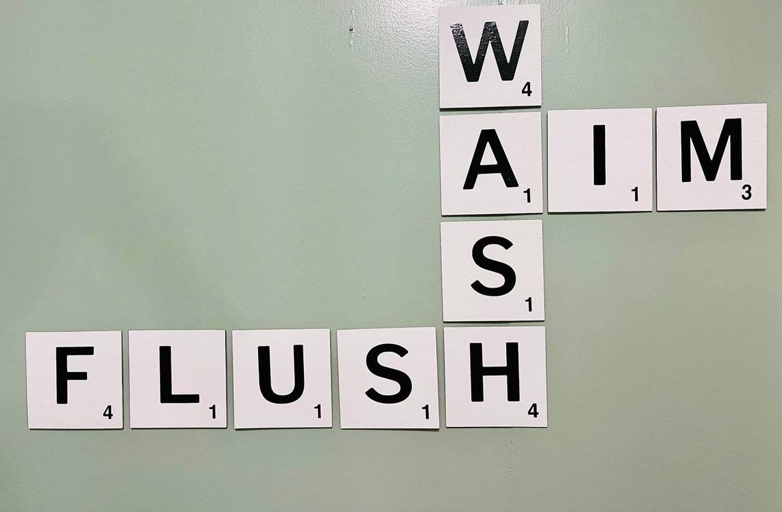 Scrabble Wall Tiles - Etsy