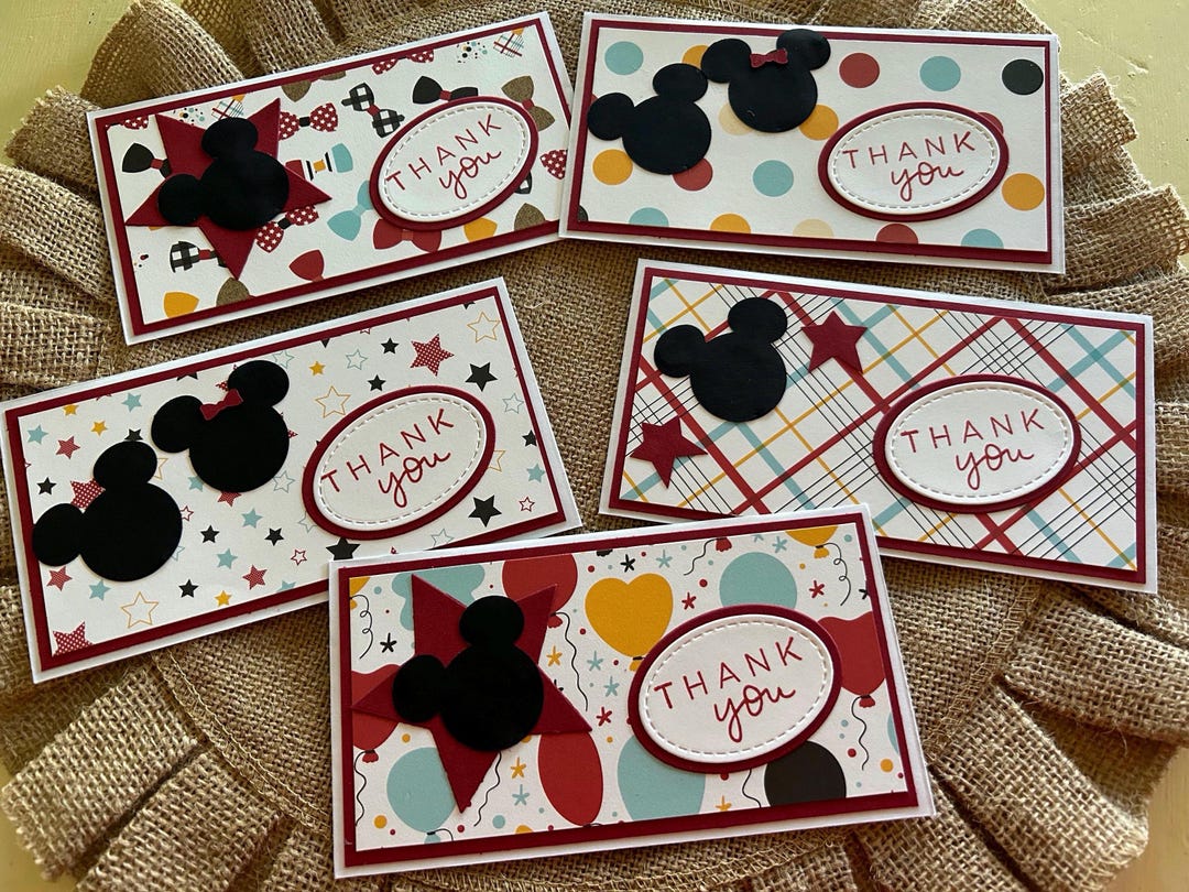 Tip Envelope / Handmade Set of 5 / Theme Park - Etsy