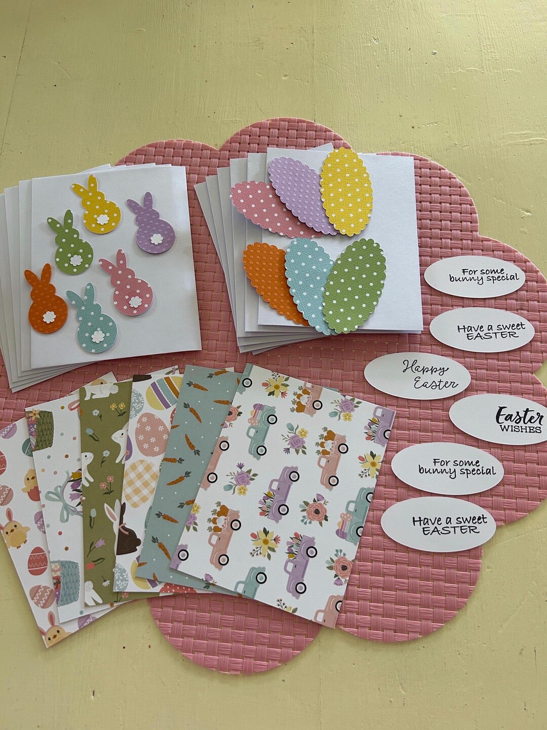 Easter Card Making Kit - Set of 6 - Etsy