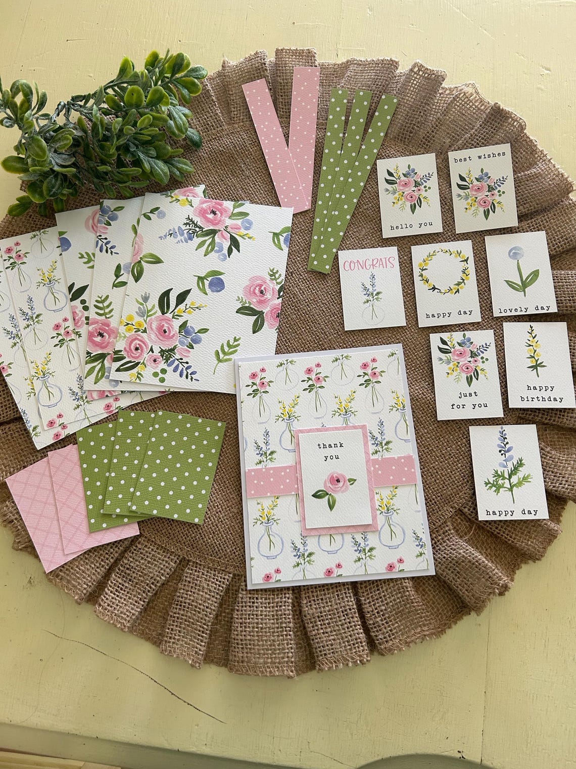 Card Making Kit - Etsy