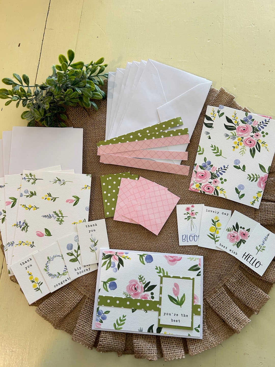 Card Making Kit - Etsy