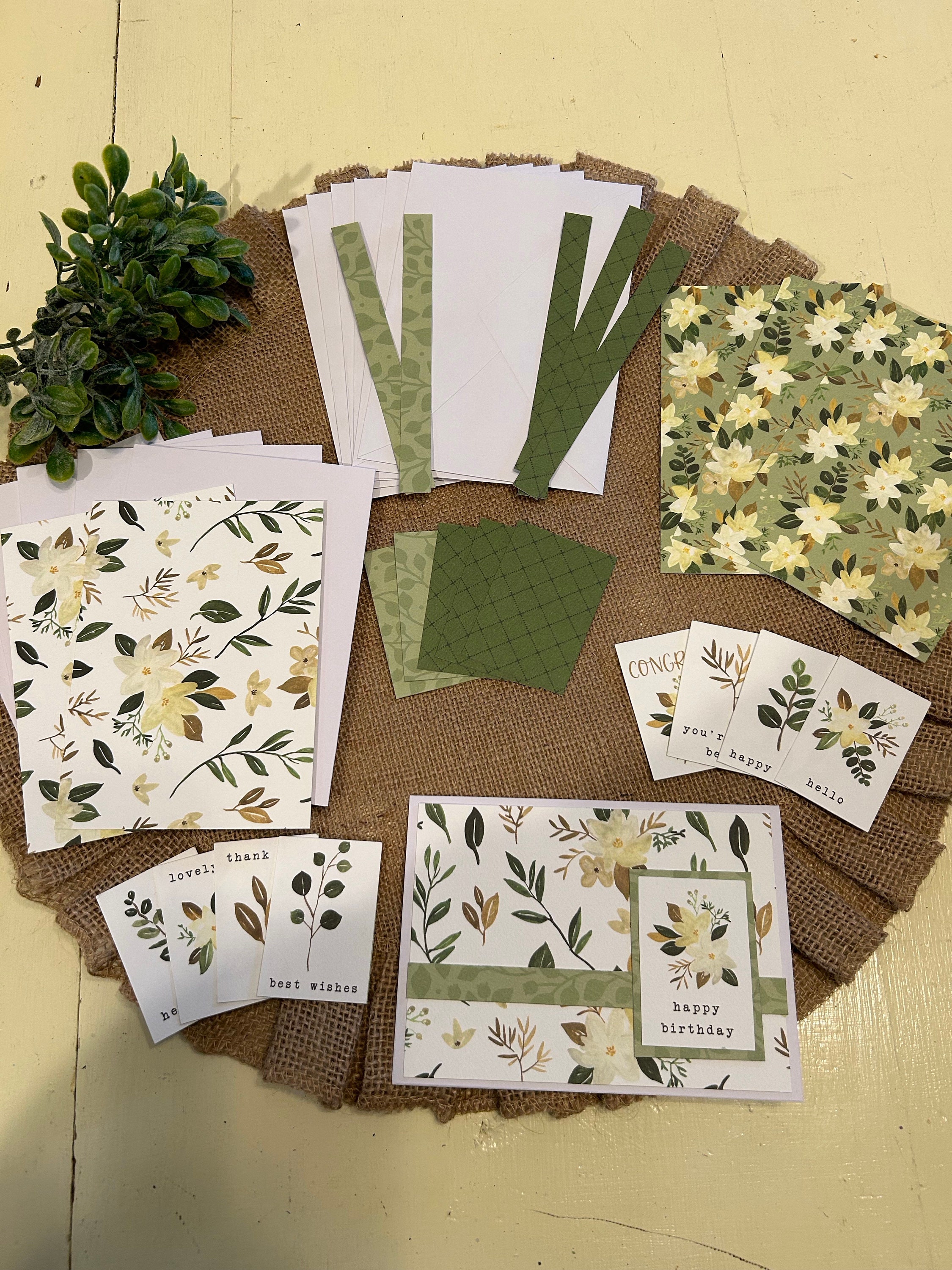 Card Making Kit - Etsy