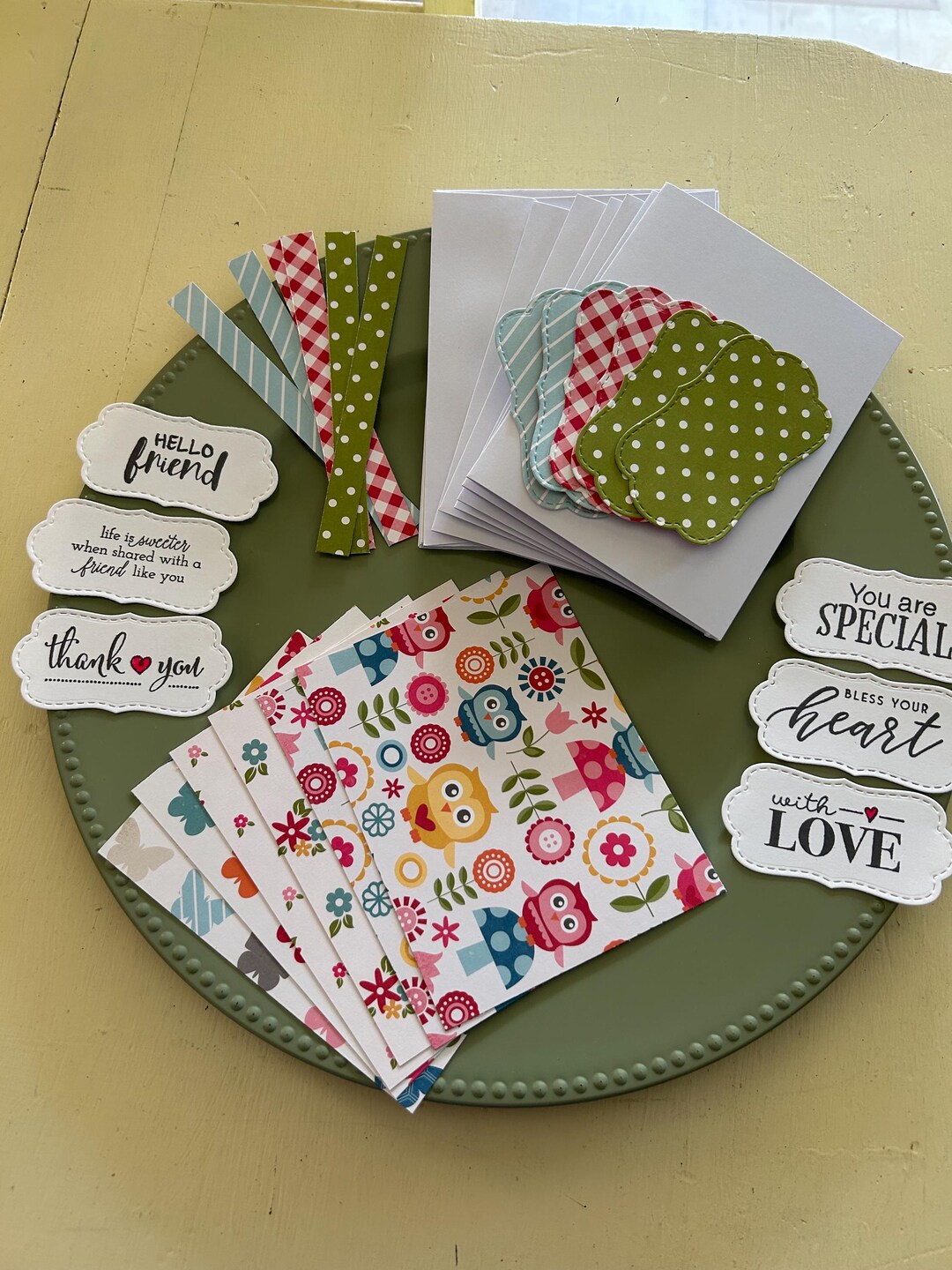 Card Making Kit - Etsy