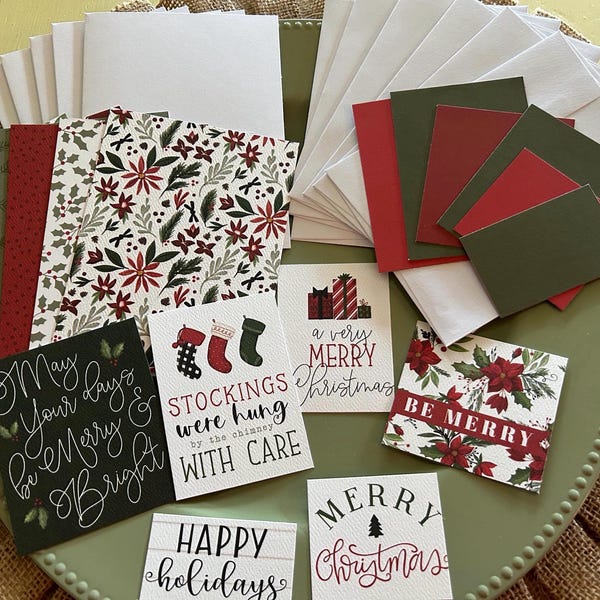 Card Making Kit - Etsy