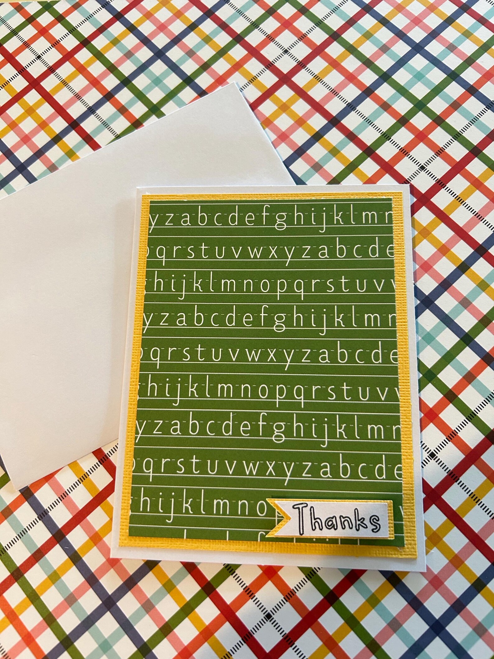 Thank You Cards for Teachers, School Staff, Bus Drivers. Handmade Cards ...