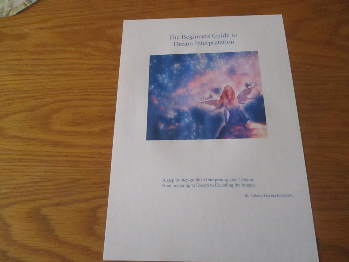 Beginners Guide to Dream Interpretation - Etsy