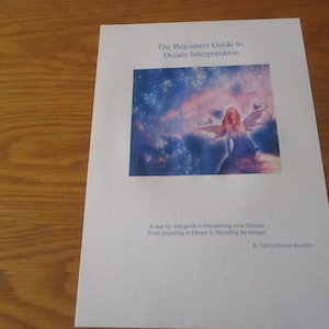 Beginners Guide to Dream Interpretation - Etsy